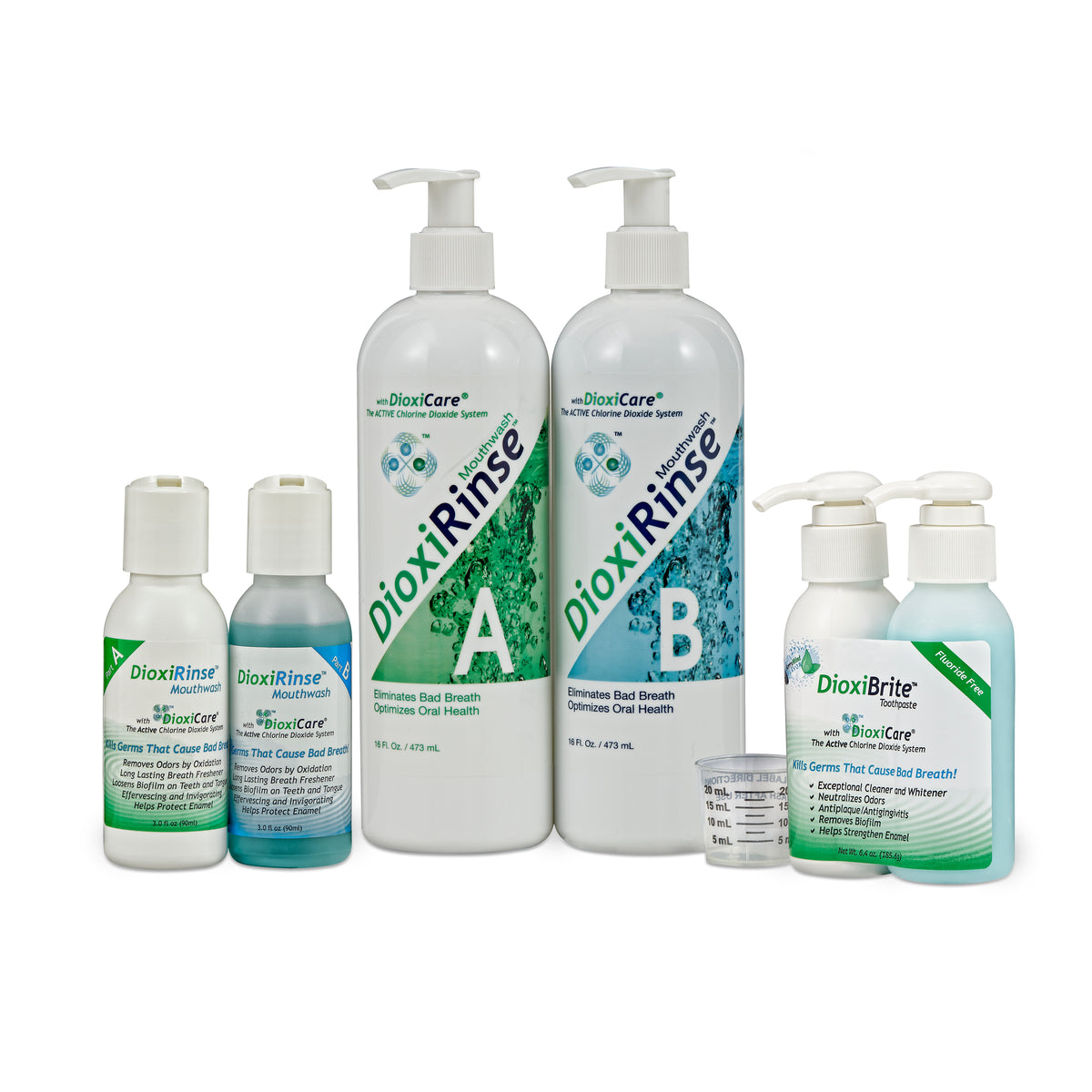 Comprehensive Oral Health Kit with Chlorine Dioxide